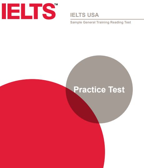  PDF IELTS General Reading Practice Test PDF 2022 With Answer