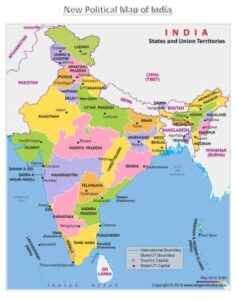 [PDF] Indian Political Map With States And Capital PDF - Panot Book